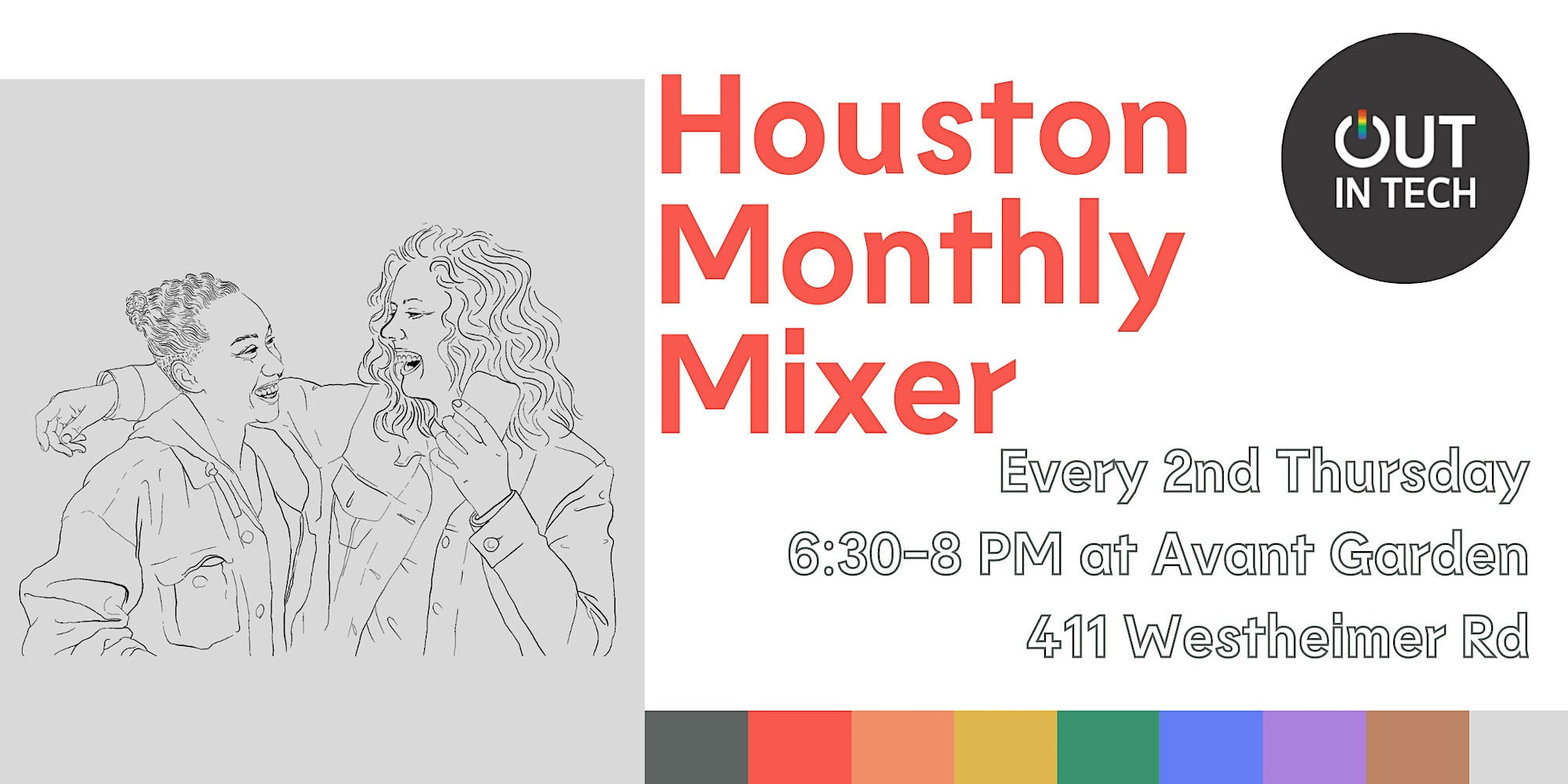 Out in Tech Houston | Monthly Mixer – Out In Tech